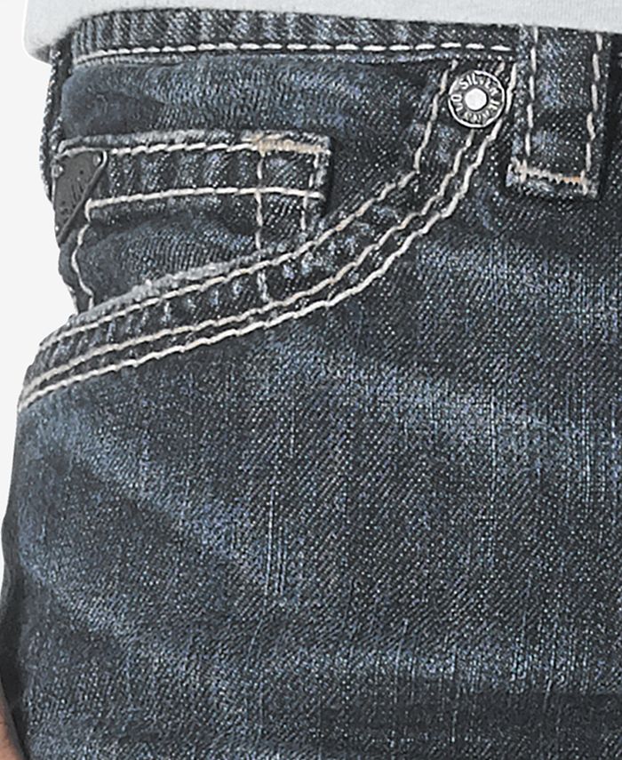 Silver Jeans Co. Men's Nash Classic Fit Straight Jeans - Macy's
