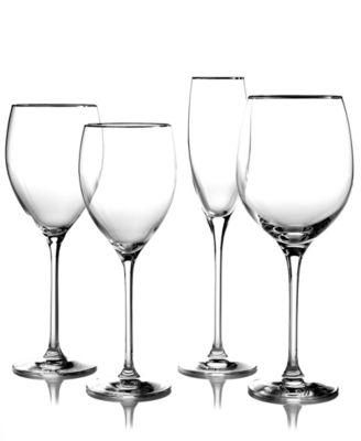 Lenox Stemware, Timeless Platinum Signature All Purpose Glass ...