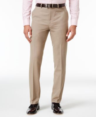 Sean John Men's Slim-Fit Tan Neat Pants - Macy's