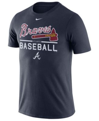 Nike Men's Atlanta Braves Practice T-Shirt - Macy's