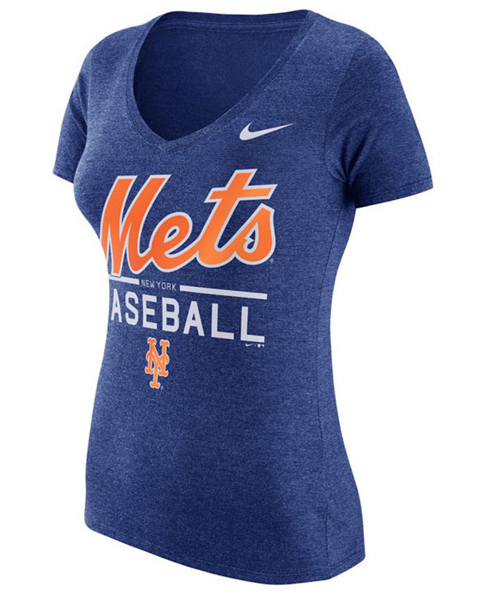 Nike Women's New York Mets Practice T-Shirt - Macy's