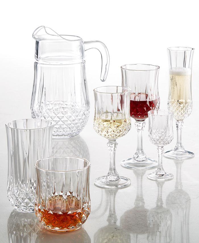 Longchamp Cristal D’Arques Glassware Collection - Macy's