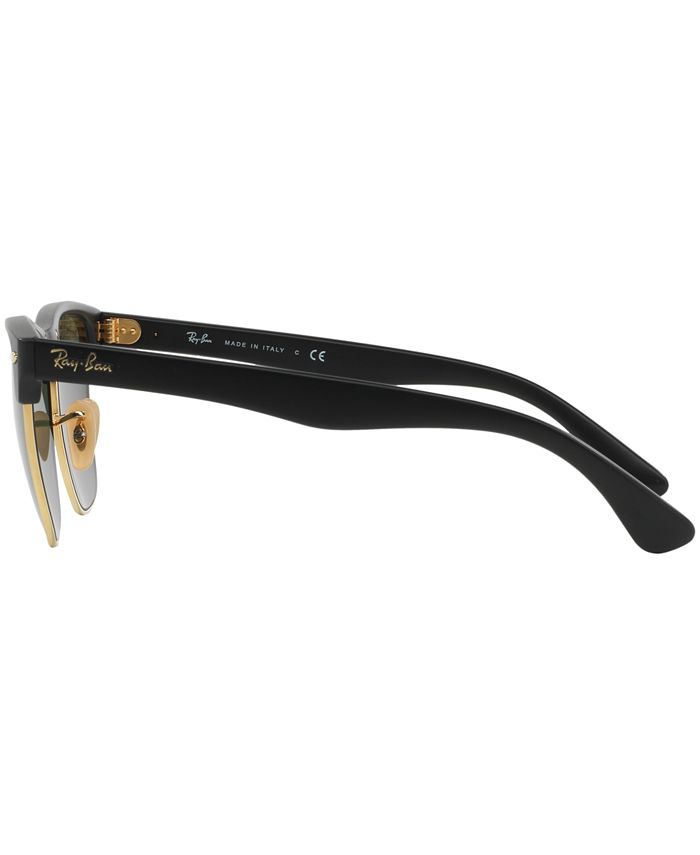 Ray-Ban Sunglasses, RB4175 CLUBMASTER OVERSIZED - Macy's