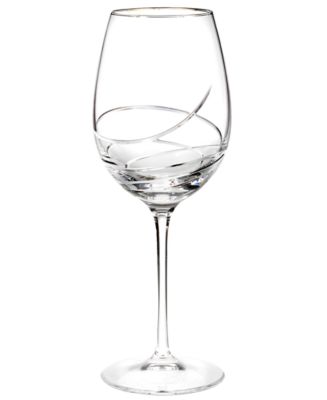 Waterford Stemware, Ballet Ribbon Essence Platinum Goblet - Macy's