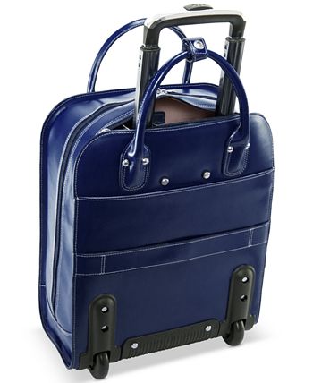 McKlein Uptown Leather Wheeled Laptop Briefcase - Macy's