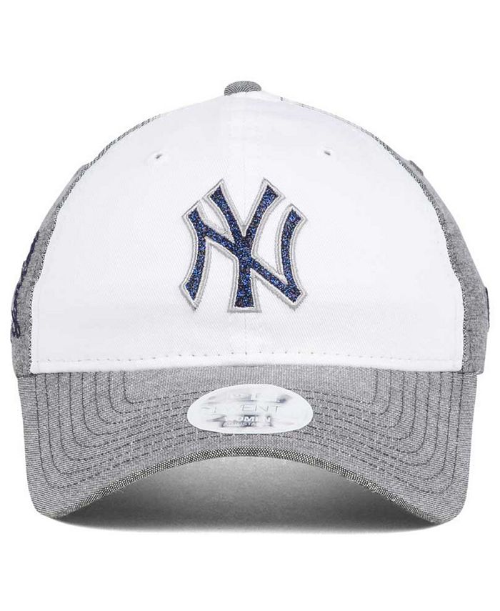 New Era Women's New York Yankees Sparkle Shade Strapback Cap - Macy's
