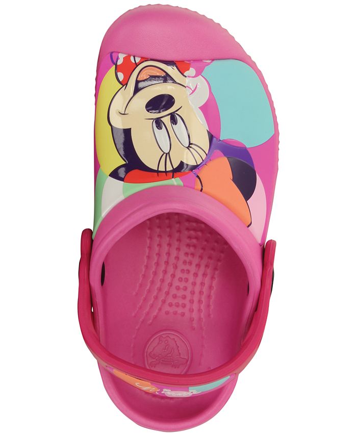 Crocs Minnie Mouse Colorblock Clogs, Toddler Girls & Little Girls - Macy's