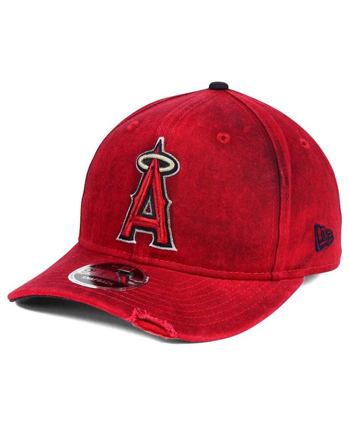 New Era Los Angeles Angels Team Rustic 9FIFTY Snapback Cap - Macy's