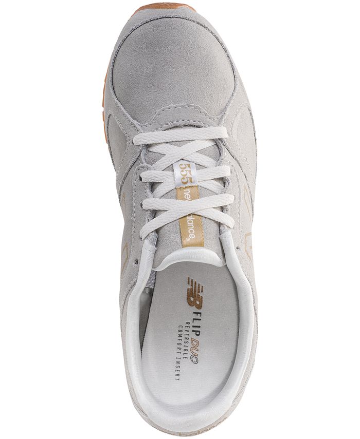 New Balance Women's 555 Casual Athletic Sneakers from Finish Line - Macy's