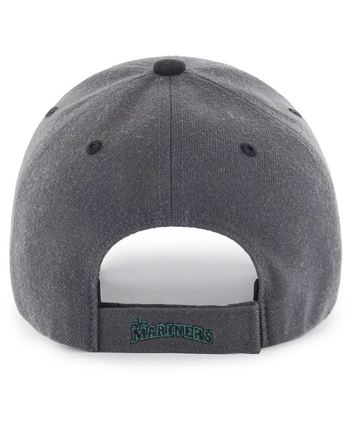 '47 Brand Seattle Mariners 2Tone Charcoal/Black Pop MVP Cap - Macy's