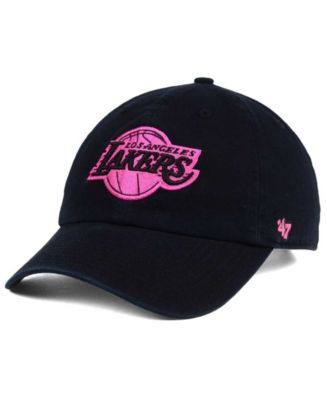 '47 Brand Women's Los Angeles Lakers Petal Pink CLEAN UP Cap - Macy's