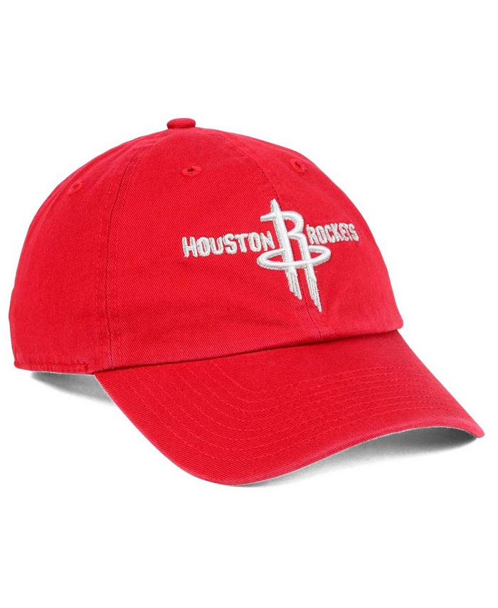 '47 Brand Houston Rockets Clean Up Cap - Macy's