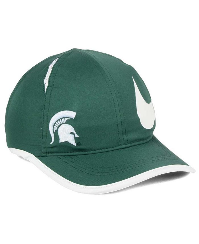 Nike Michigan State Spartans Big Swoosh Adjustable Cap - Macy's