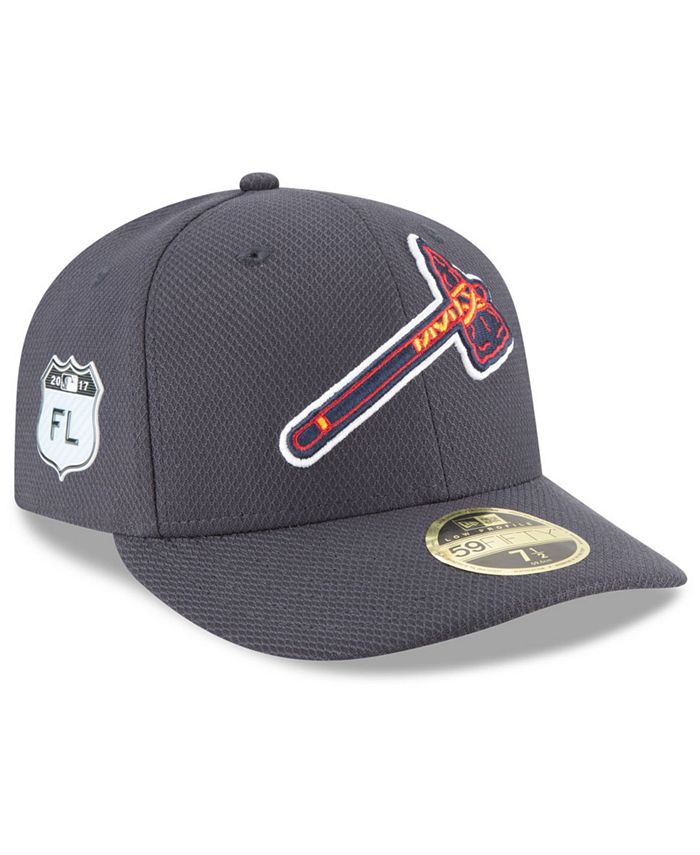 New Era Atlanta Braves Diamond Era Spring Training Low Profile 59FIFTY ...