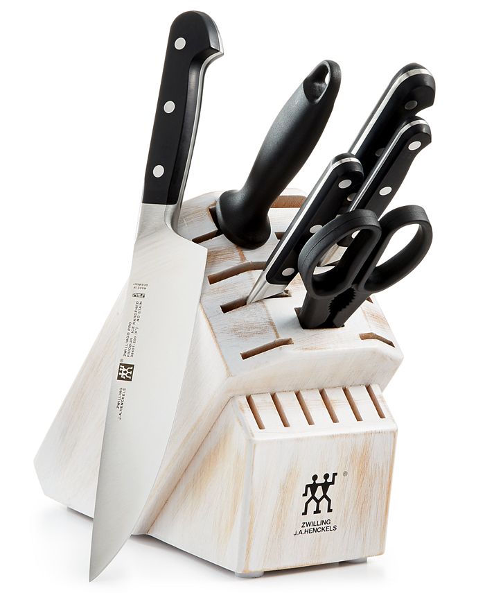 Zwilling Pro 7pc Block Set with Block - Macy's
