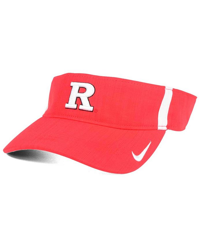 Nike Rutgers Scarlet Knights Sideline Aero Visor - Macy's