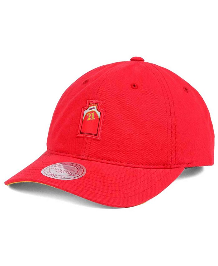 Mitchell & Ness Dominique Wilkins Atlanta Hawks Deez Jersey Dad Cap - Macy's