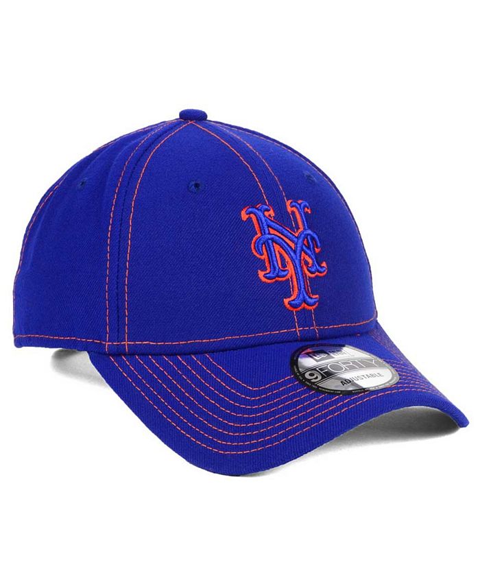 New Era New York Mets The League Classic 9FORTY Adjustable Cap - Macy's
