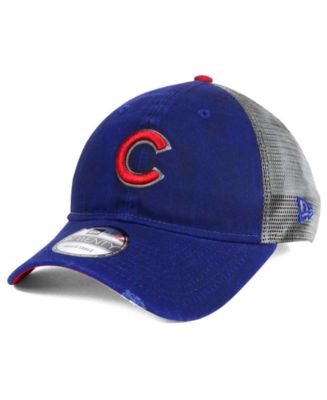 New Era Chicago Cubs Rustic Trucker 9TWENTY Snapback Cap - Macy's