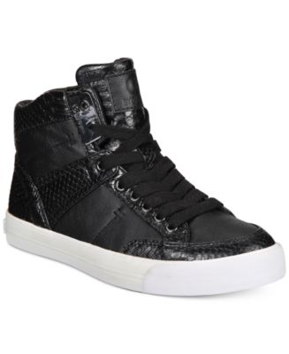 G by GUESS Oliza High-Top Sneakers - Macy's