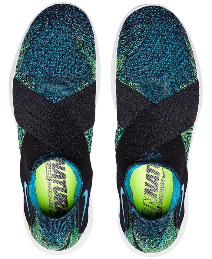 Nike Men's Free Run Motion Flyknit 2017 Running Sneakers from Finish ...
