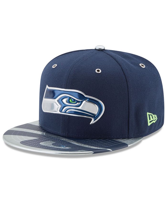 New Era Seattle Seahawks 2017 Draft Team Color 59FIFTY Fitted Cap - Macy's