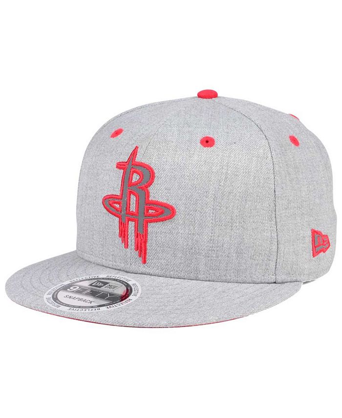New Era Houston Rockets Total Reflective 9FIFTY Snapback Cap - Macy's