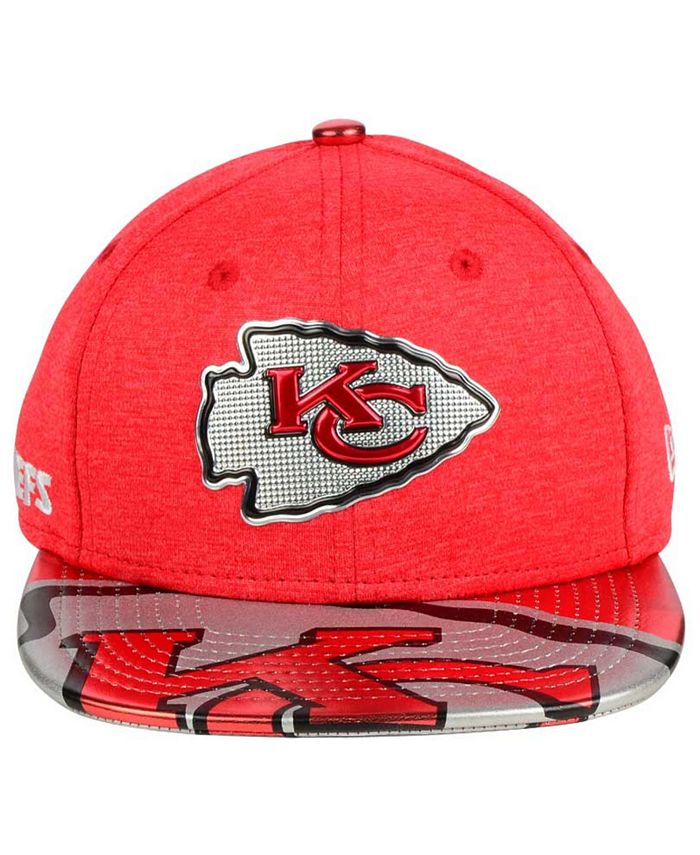 New Era Boys' Kansas City Chiefs 2017 Draft 9FIFTY Snapback Cap - Macy's