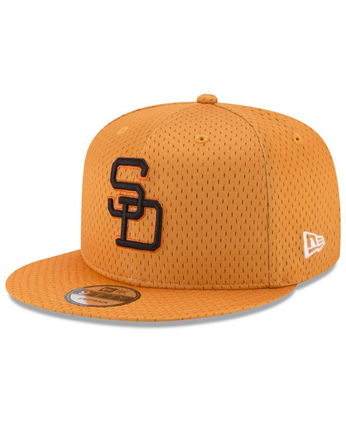 New Era San Diego Padres Coop Mesh Authentic 9FIFTY Snapback Cap - Macy's
