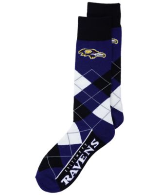 For Bare Feet Baltimore Ravens Argyle Dress Socks - Macy's