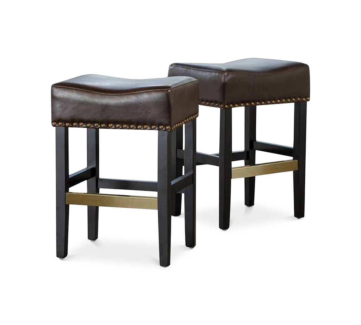 Click here for Fardell Backless Counter Stool (Set Of 2) - Brown prices