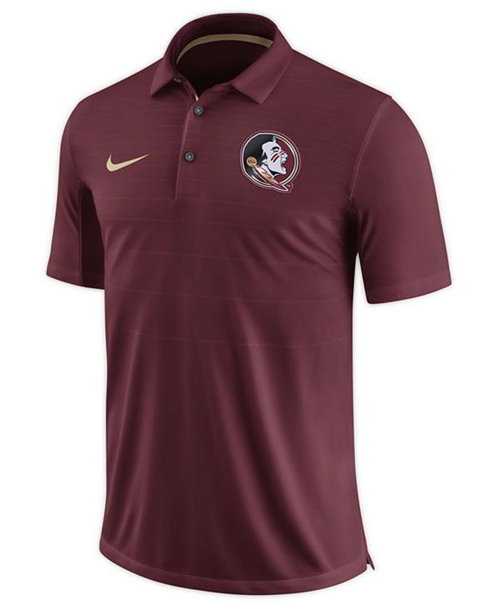 Nike Men's Florida State Seminoles Early Season Coach Polo - Macy's