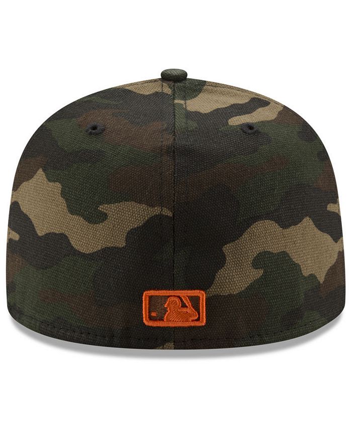 New Era Seattle Mariners Camo On Canvas 59FIFTY Cap - Macy's