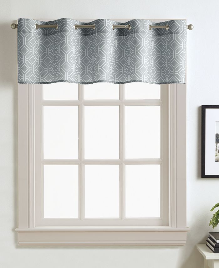 CHF Neiva 58" x 14" Grommet Window Valance - Macy's