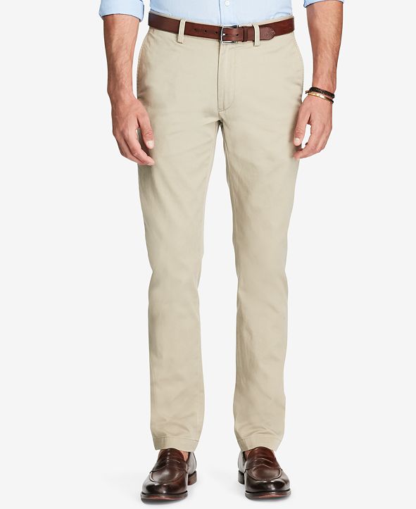 Polo Ralph Lauren Men's Slim-Fit Chino Pants & Reviews - Pants - Men - Macy's