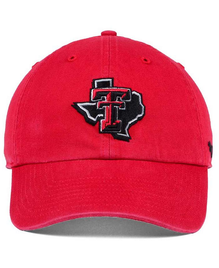 '47 Brand Texas Tech Red Raiders CLEAN UP Cap - Macy's