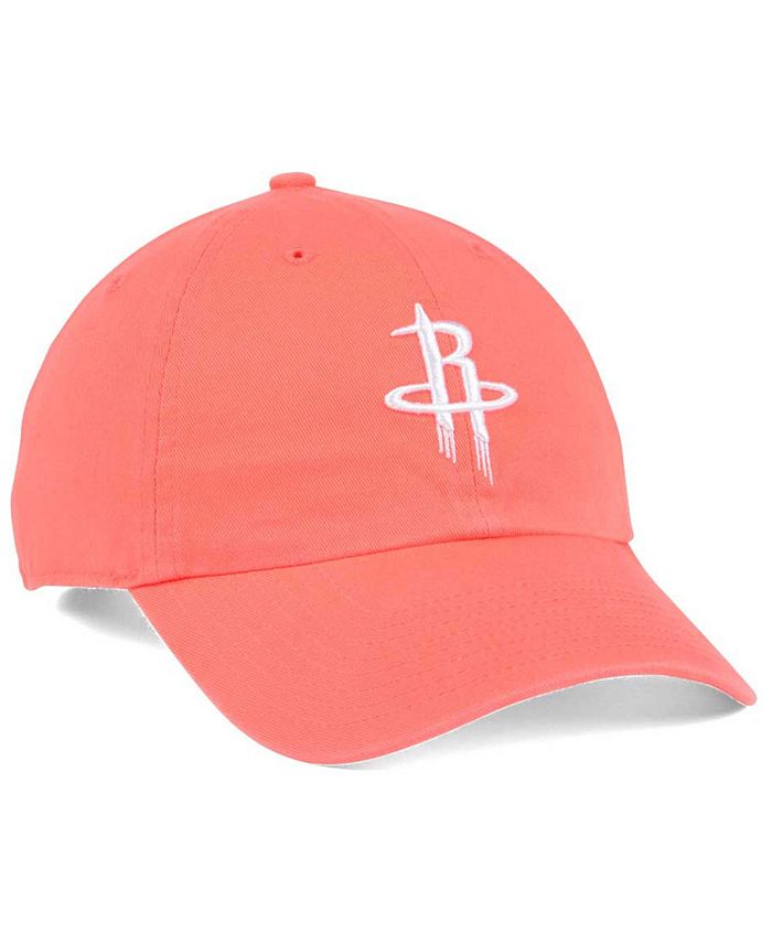 '47 Brand Houston Rockets Pastel Rush CLEAN UP Cap - Macy's