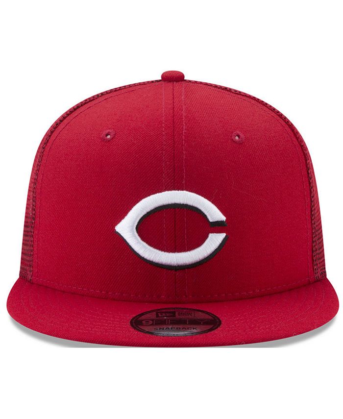 New Era Cincinnati Reds On Field Mesh 9FIFTY Snapback Cap & Reviews ...