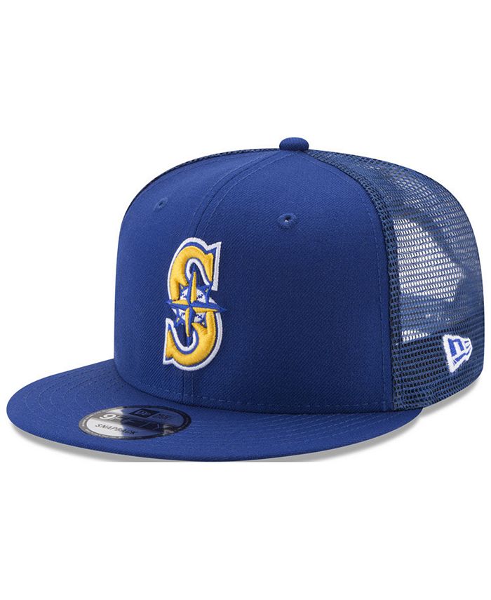 New Era Seattle Mariners On Field Mesh 9FIFTY Snapback Cap - Macy's