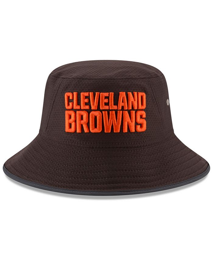 New Era Cleveland Browns Training Bucket Hat - Macy's