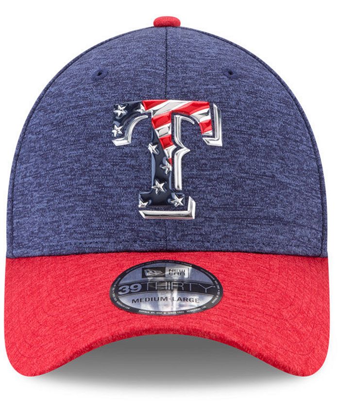 New Era Texas Rangers Stars & Stripes 39THIRTY Cap - Macy's