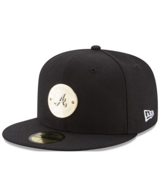New Era Atlanta Braves Inner Gold Circle 59FIFTY Cap - Macy's