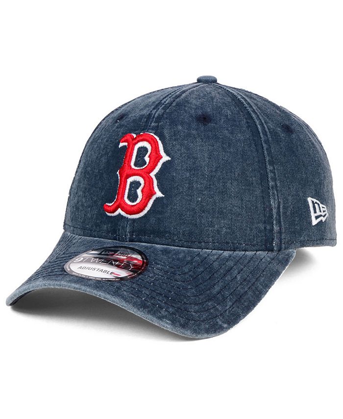 New Era Boston Red Sox Italian Washed 9TWENTY Cap - Macy's