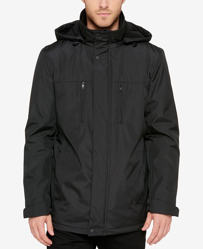 Kenneth Cole Men's Hooded Systems Coat - Macy's