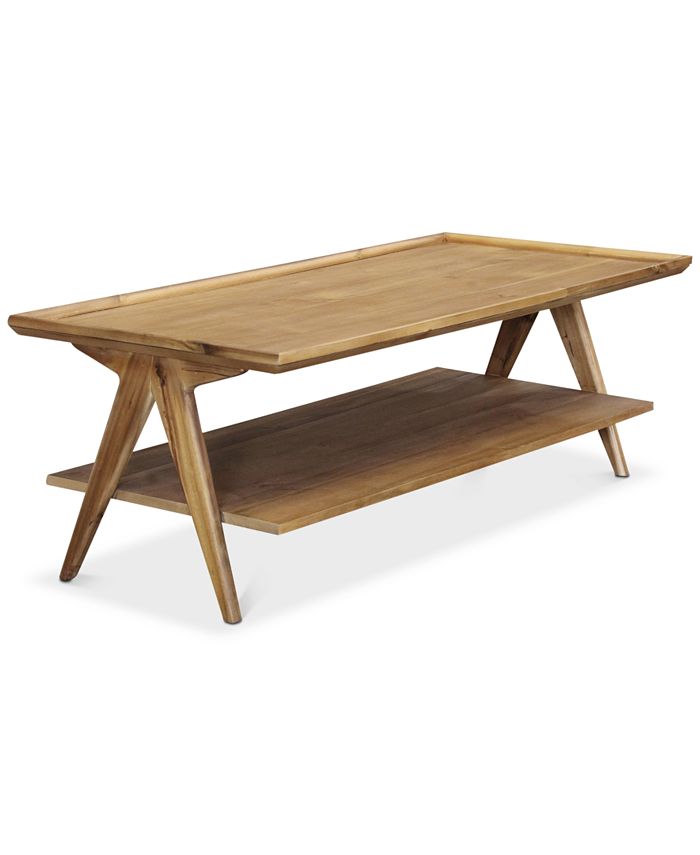 StyleCraft Ender Rectangle Coffee Table, Quick Ship - Macy's