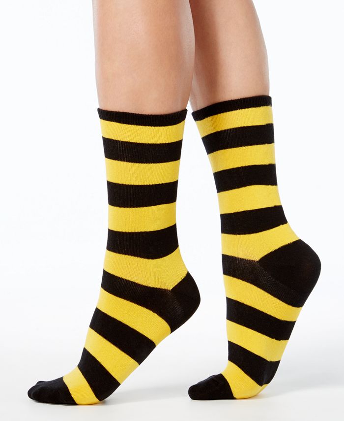 Hot Sox Women's College Rugby-Striped Socks - Macy's