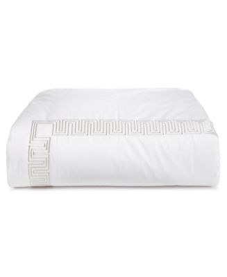 CLOSEOUT! Hotel Collection Greek Key Platinum King Comforter, Created ...