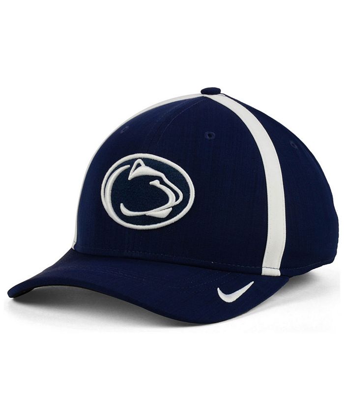Nike Penn State Nittany Lions Aerobill Classic Sideline Swoosh Flex Cap ...