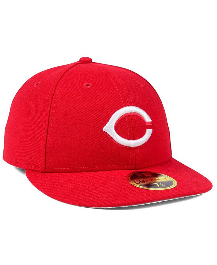 New Era Cincinnati Reds Low Profile C-DUB 59FIFTY Fitted Cap - Macy's