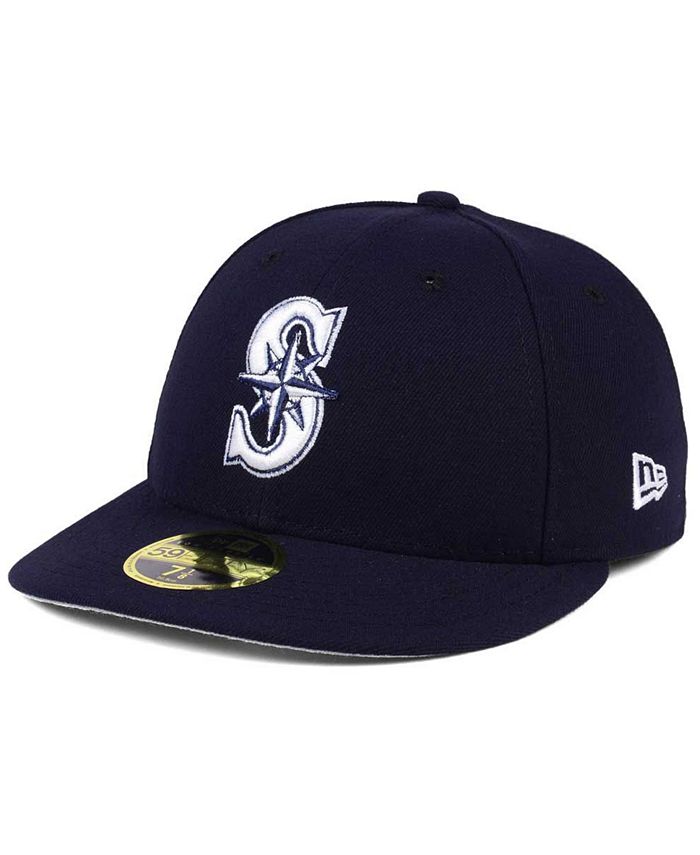 New Era Seattle Mariners Low Profile C-DUB 59FIFTY Fitted Cap - Macy's